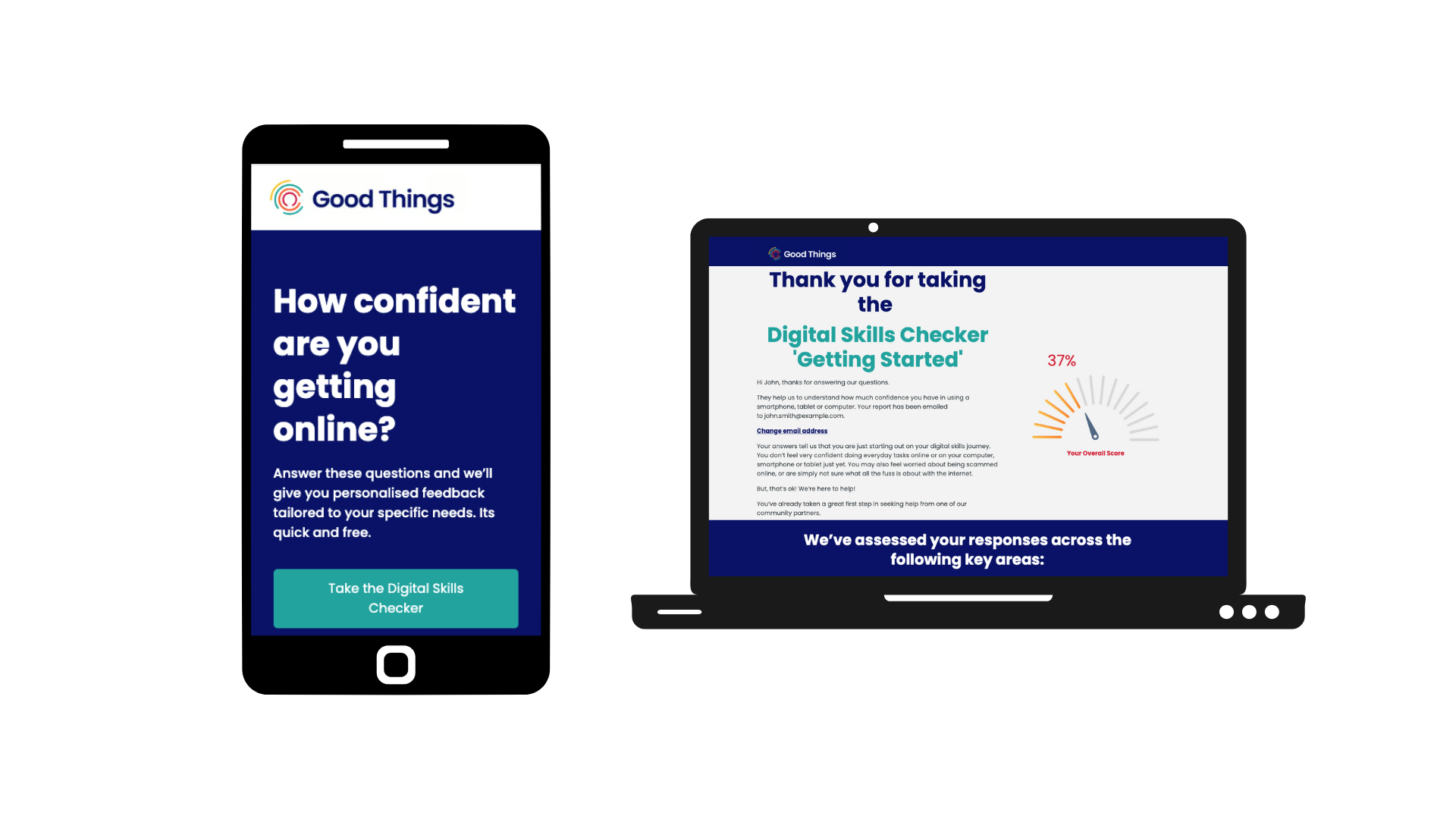 Digital Sisters - Digital Skills Checker - Getting started