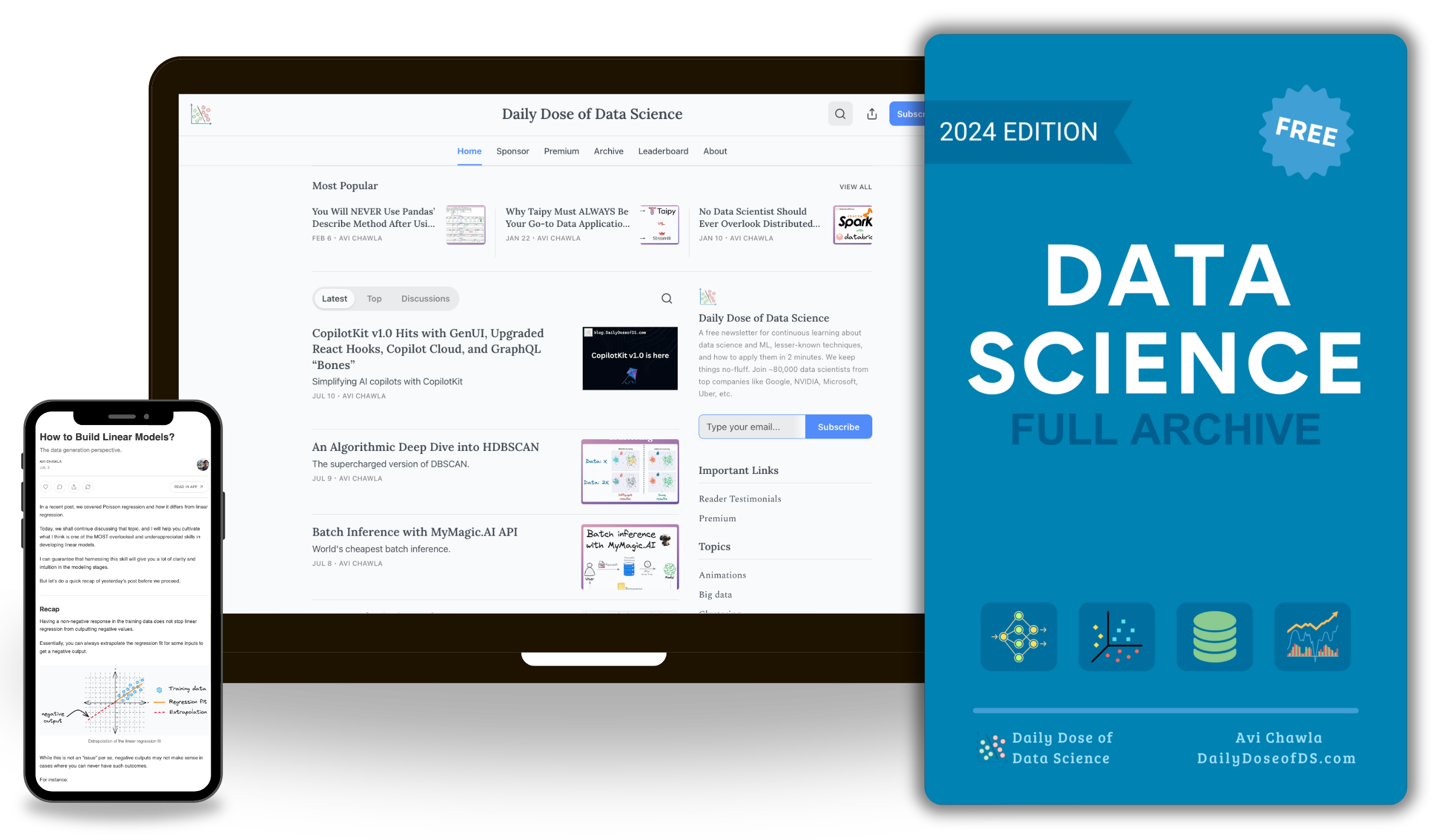 Make the most out of the Daily Dose of Data Science full archive. Make the most out of the Daily Dose of Data Science full archive.