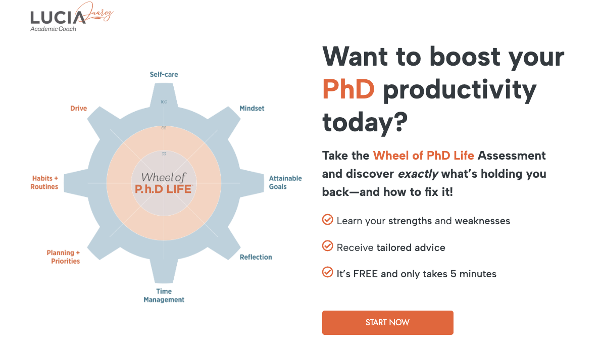 Wheel of PhD Life