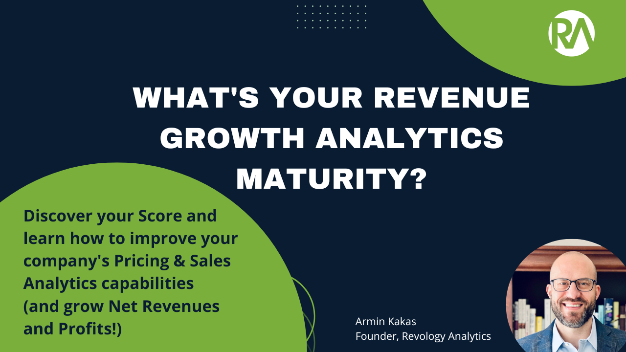 Revenue Growth Analytics Maturity Scorecard