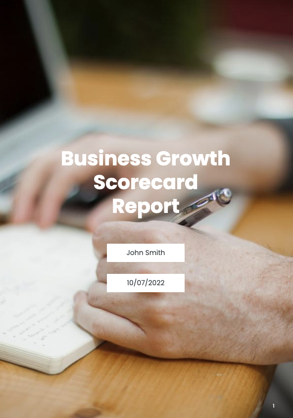 The Business Growth Scorecard