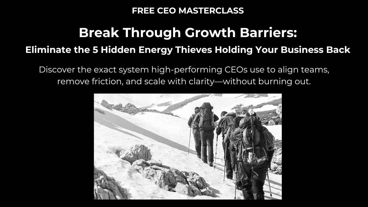Free CEO Masterclass