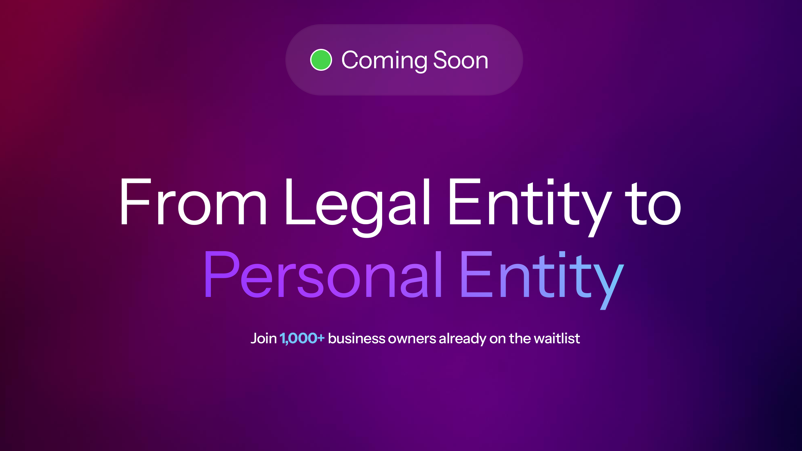 ENTT.AI Waitlist