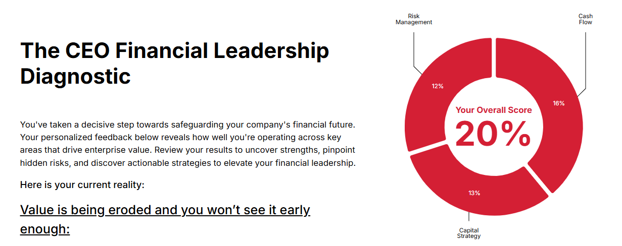 The CEO Financial Leadership Diagnostic