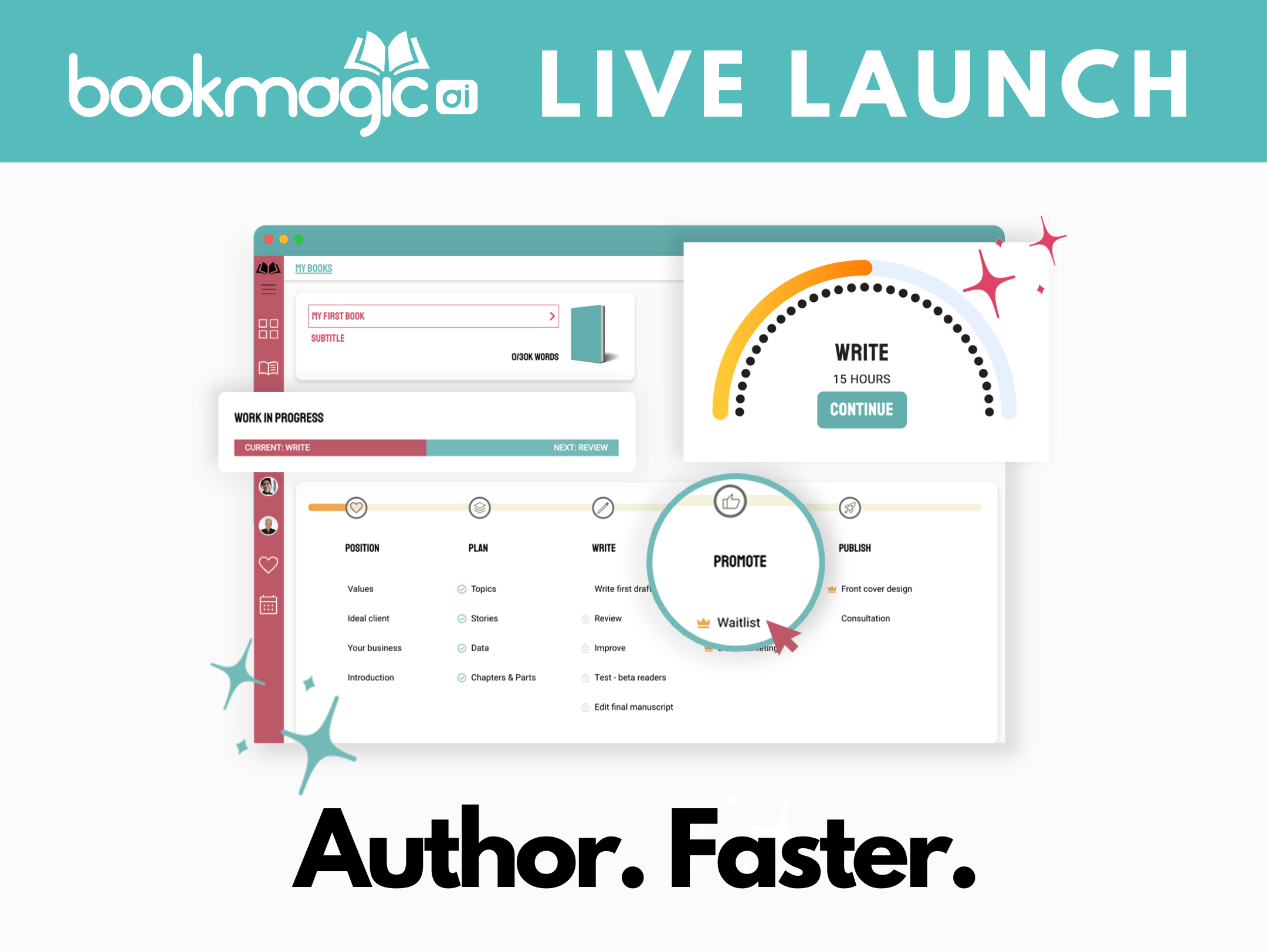 Book Magic Live Launch Registration