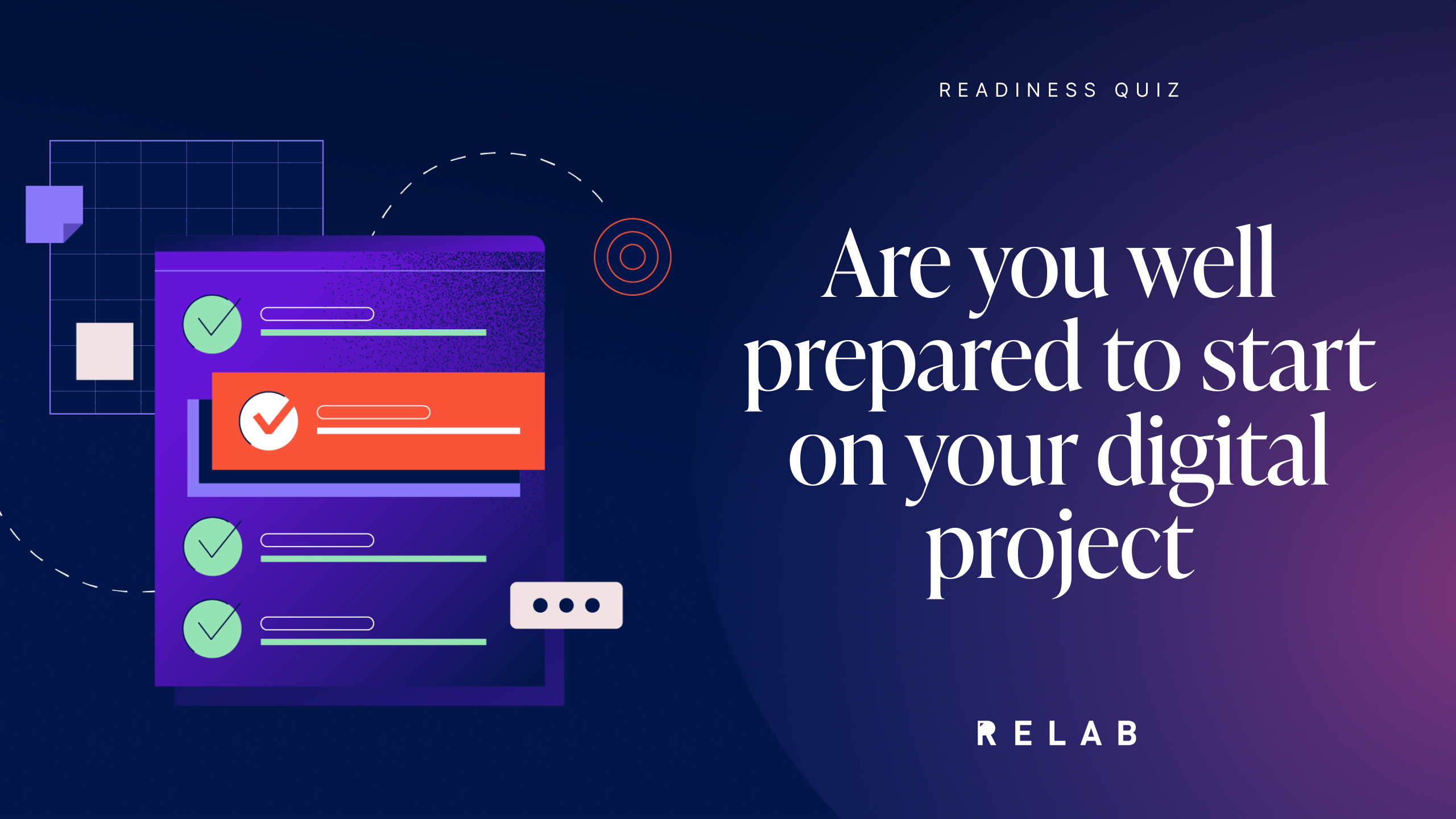 Project Readiness Scorecard - Relab Studios