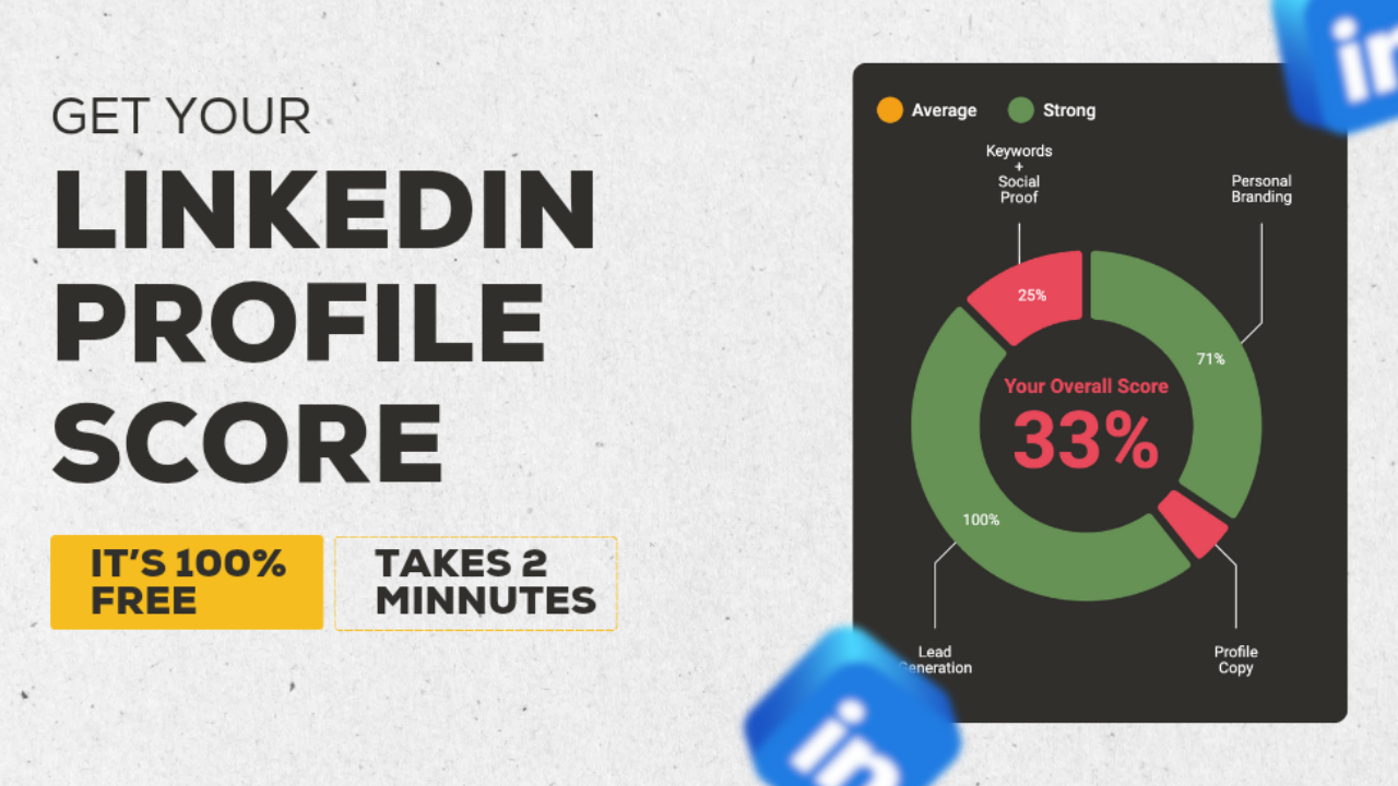 BrandIn LinkedIn Profile Score