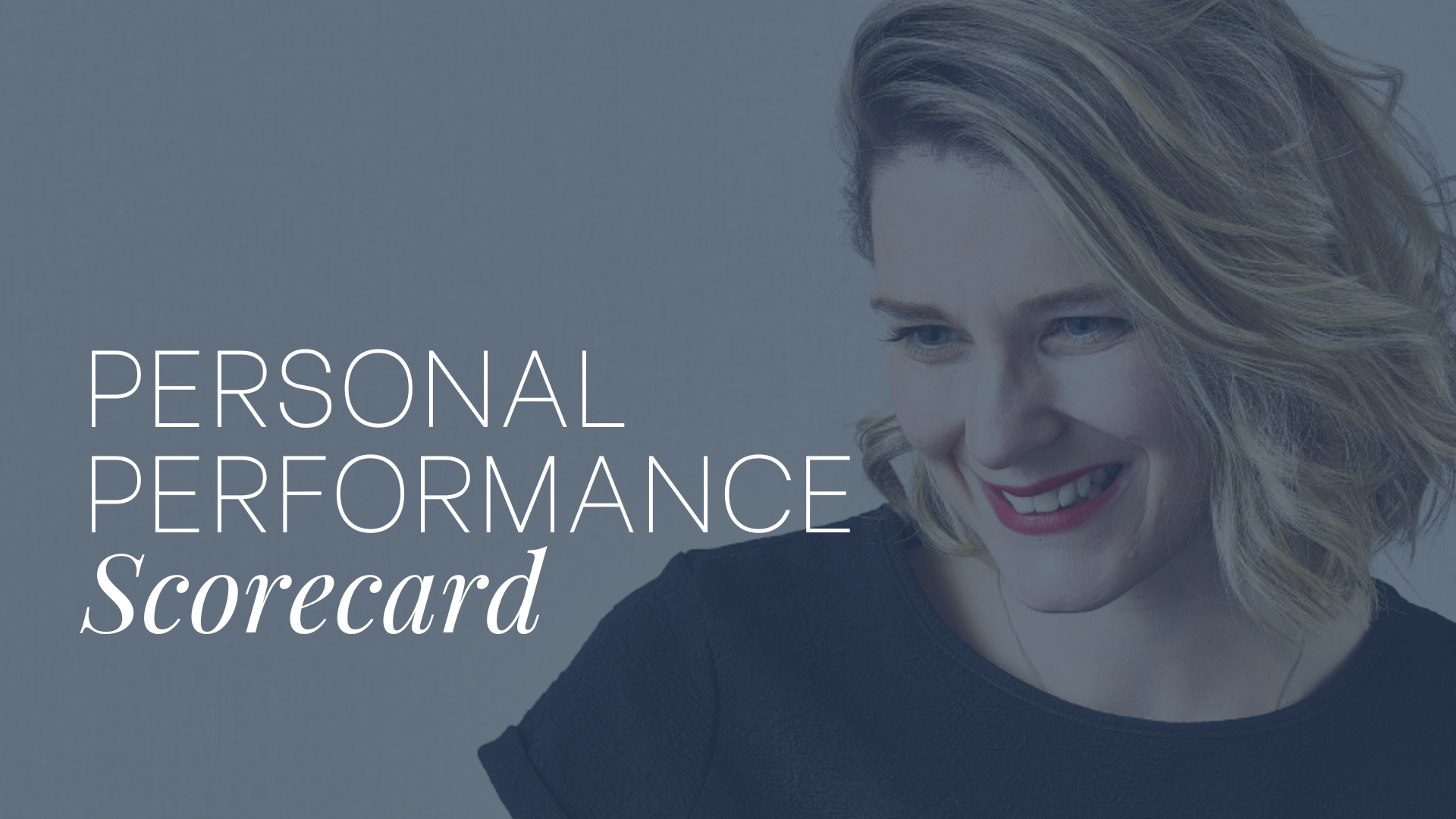 Personal Performance Scorecard