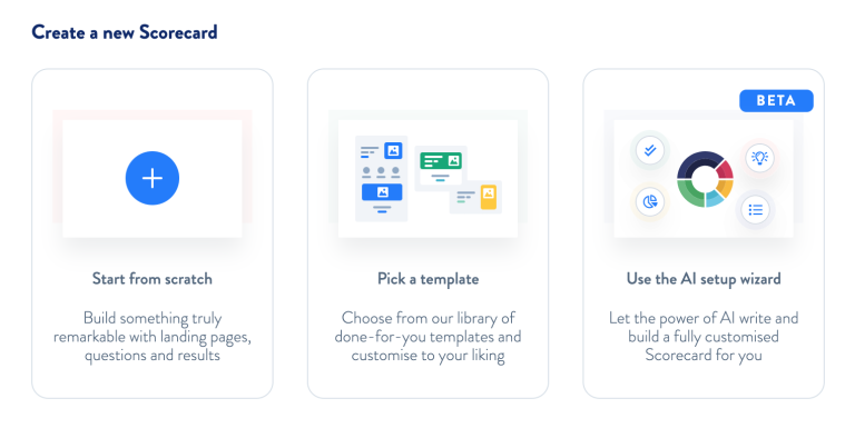 AI Quiz Builder | Build your quiz landing page, questions & results
