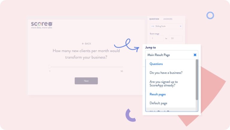 Logic Jumps are here → - ScoreApp